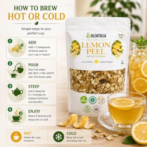 aromatic dried lemon peel for cooking