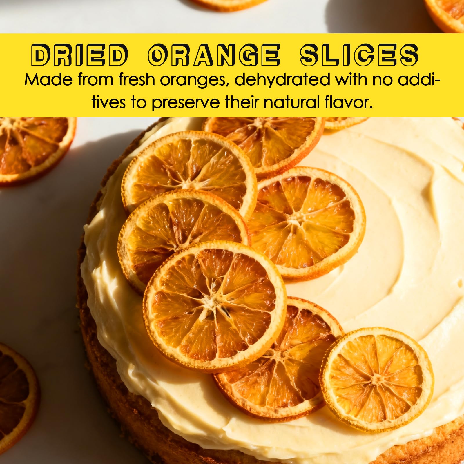 aromatic dried orange for green tea