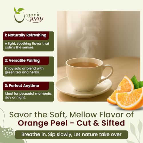 aromatic dried orange peel seasoning