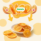 aromatic dried orange slices for tea
