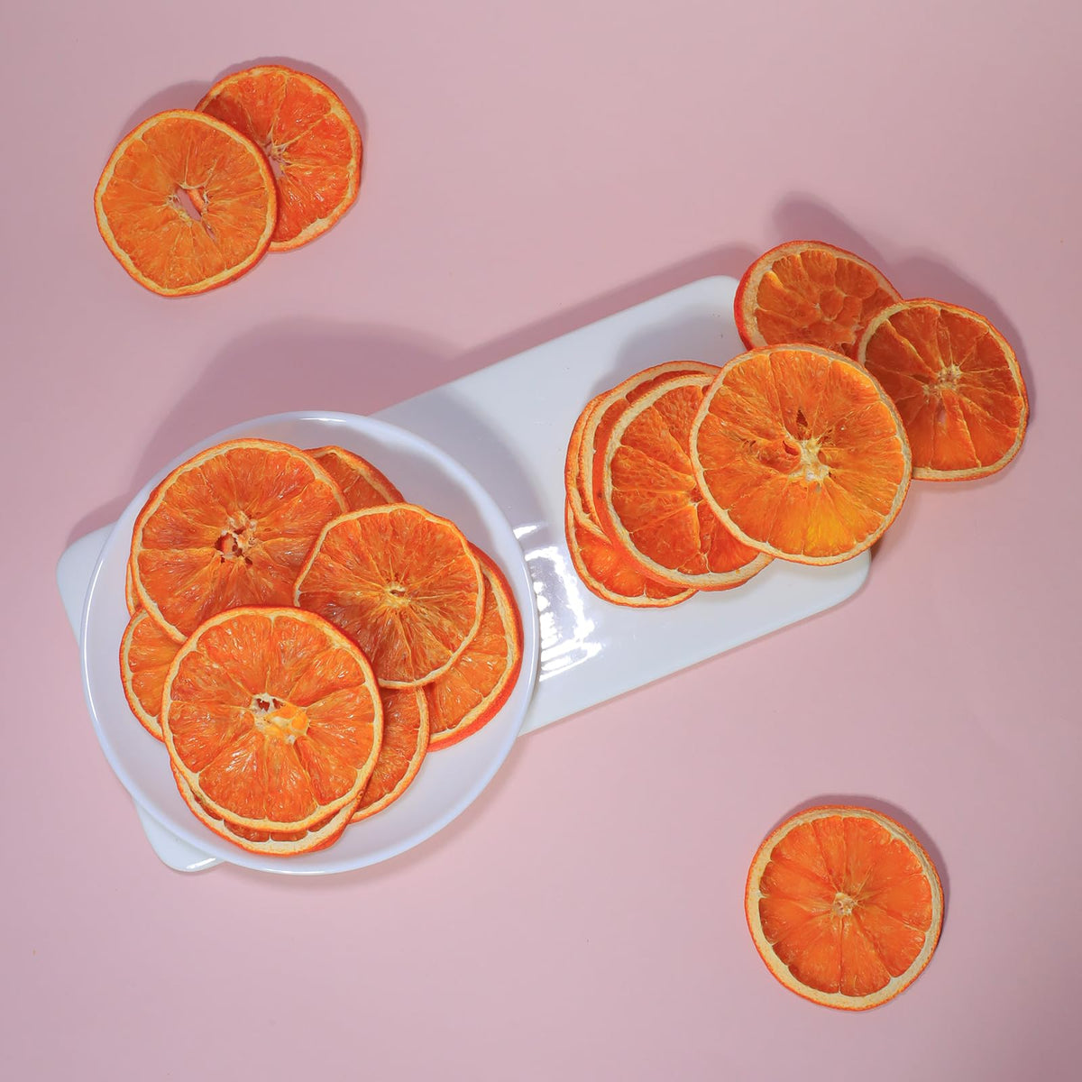aromatic dried orange slices