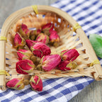 aromatic dried rose buds for relaxation