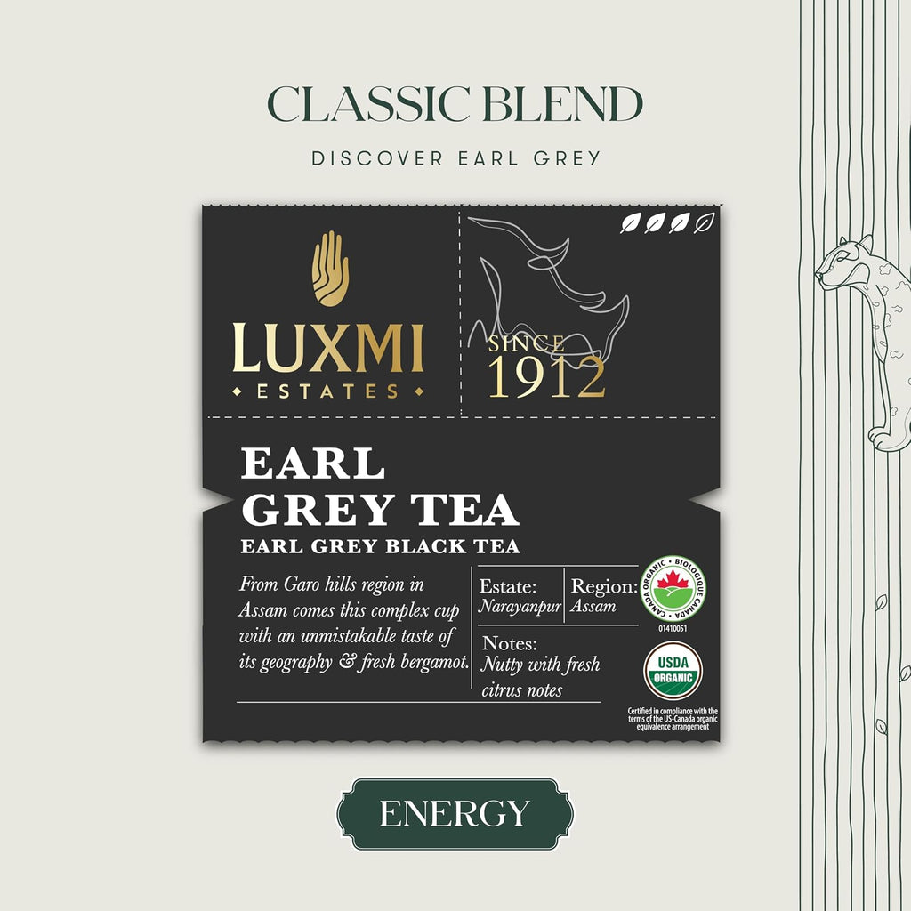 aromatic Earl Grey tea experience