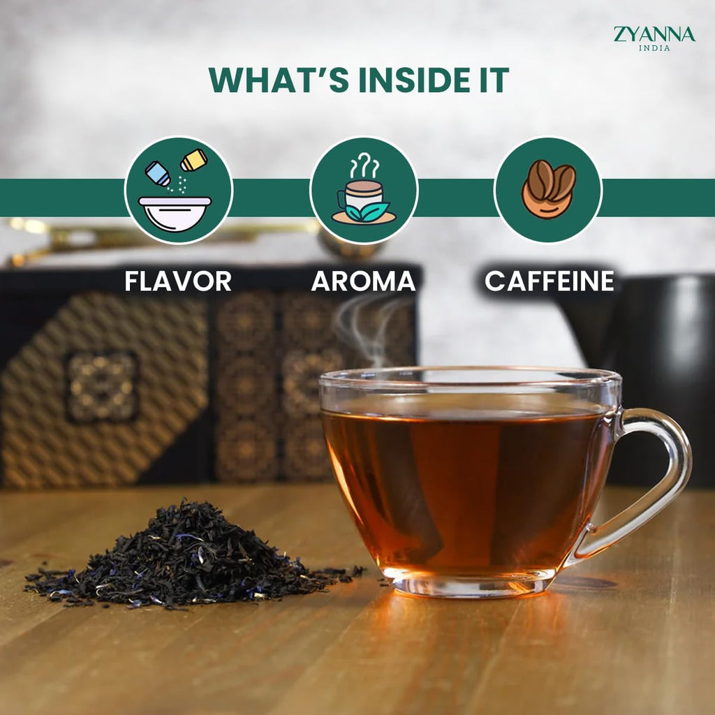 aromatic Earl Grey tea experience
