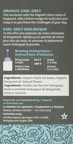 aromatic Earl Grey tea for relaxation