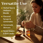 aromatic elderflower herbal infusion