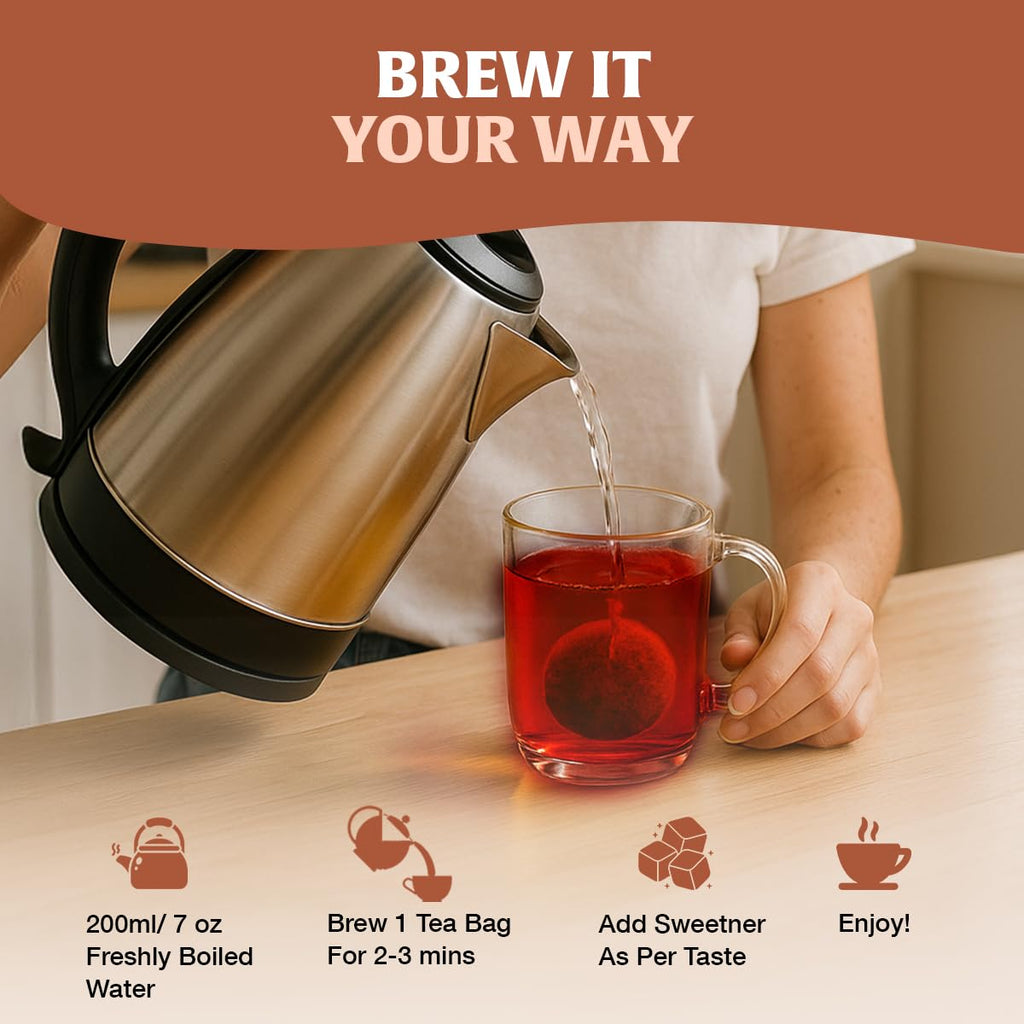 aromatic English breakfast tea experience