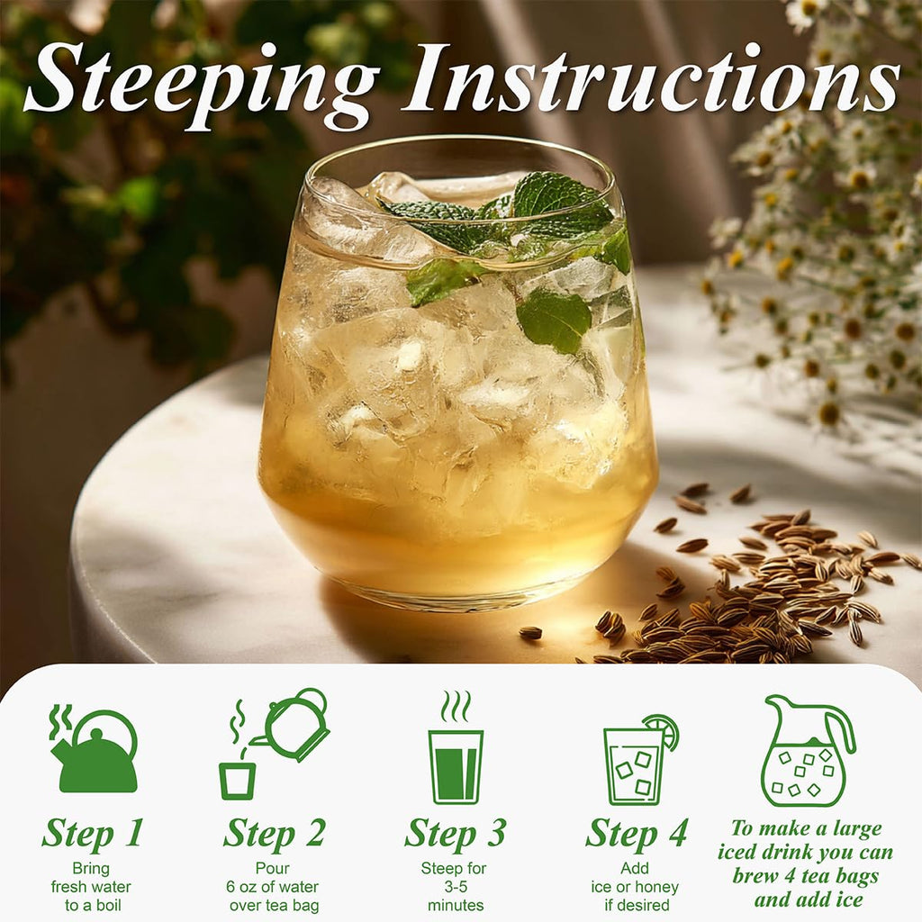 aromatic fennel tea bags for brewing