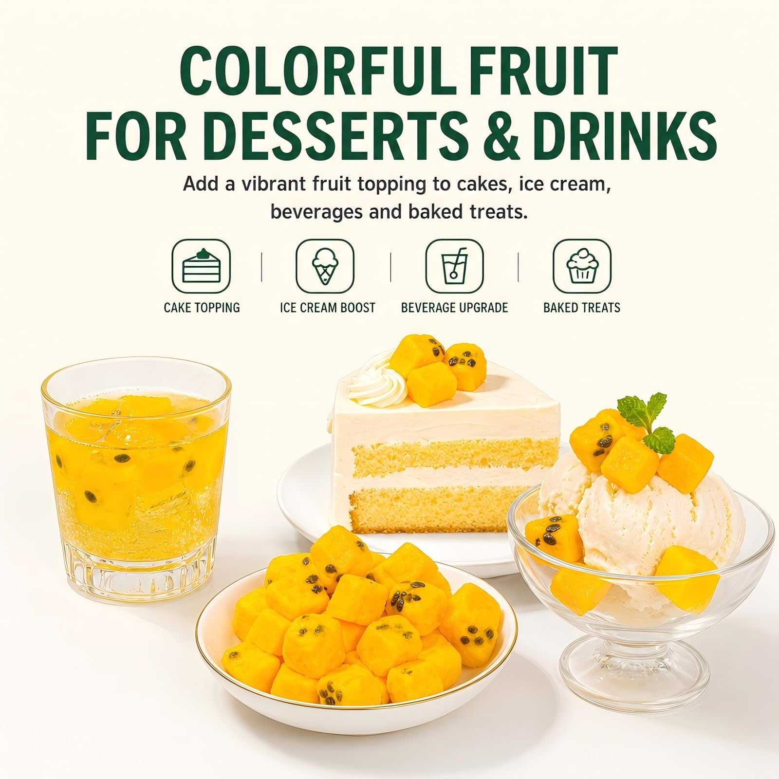 aromatic freeze dried fruit tea