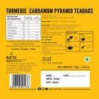aromatic ginger and turmeric tea