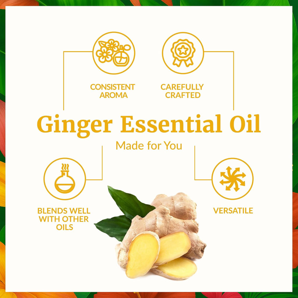 aromatic ginger essential oil uses