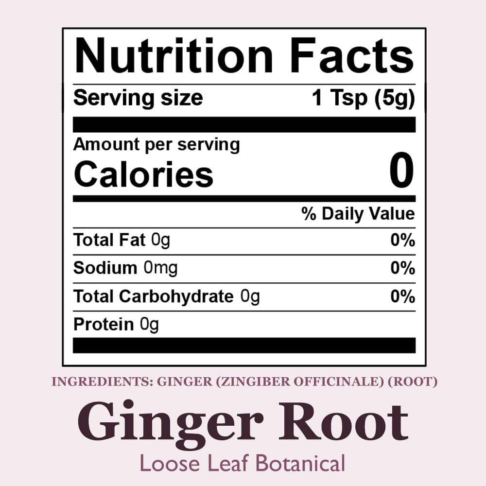 aromatic ginger herbal infusion