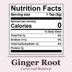 aromatic ginger herbal infusion