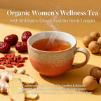 aromatic ginger herbal tea blend