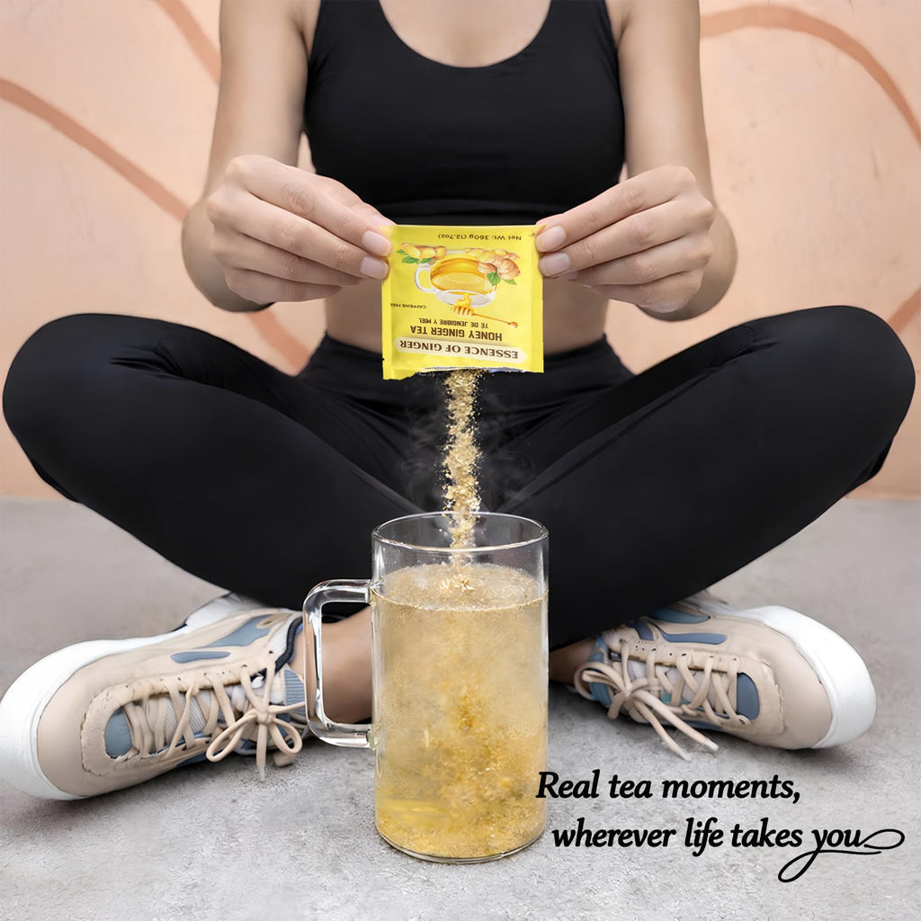 aromatic ginger herbal tea for cold days