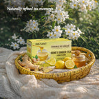 aromatic ginger lemon tea for relaxation