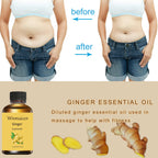 aromatic ginger oil for massage therapy