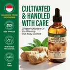 aromatic ginger oil for relaxation