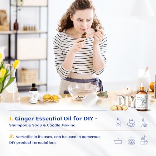 aromatic ginger oil for wellness