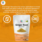 aromatic ginger root for infusions