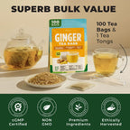 aromatic ginger tea for cold relief