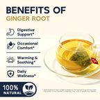 aromatic ginger tea for relaxation