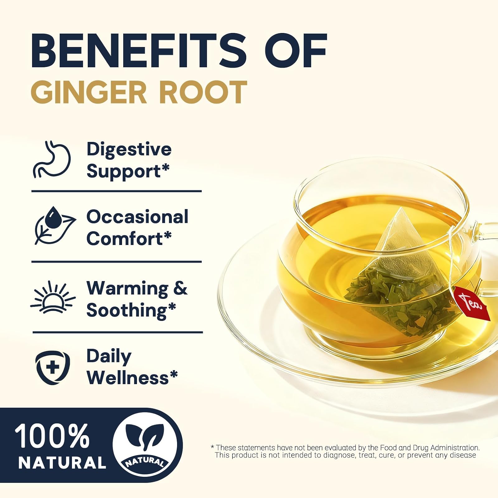 aromatic ginger tea for relaxation