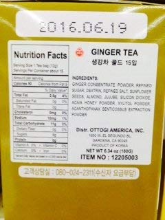aromatic ginger tea for relaxation