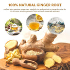 aromatic ginger tea for wellness
