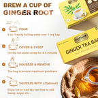 aromatic ginger tea for wellness