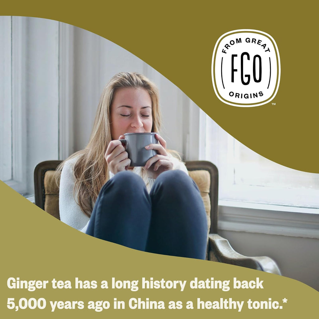 aromatic ginger tea for wellness