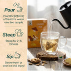 aromatic ginger tea for wellness