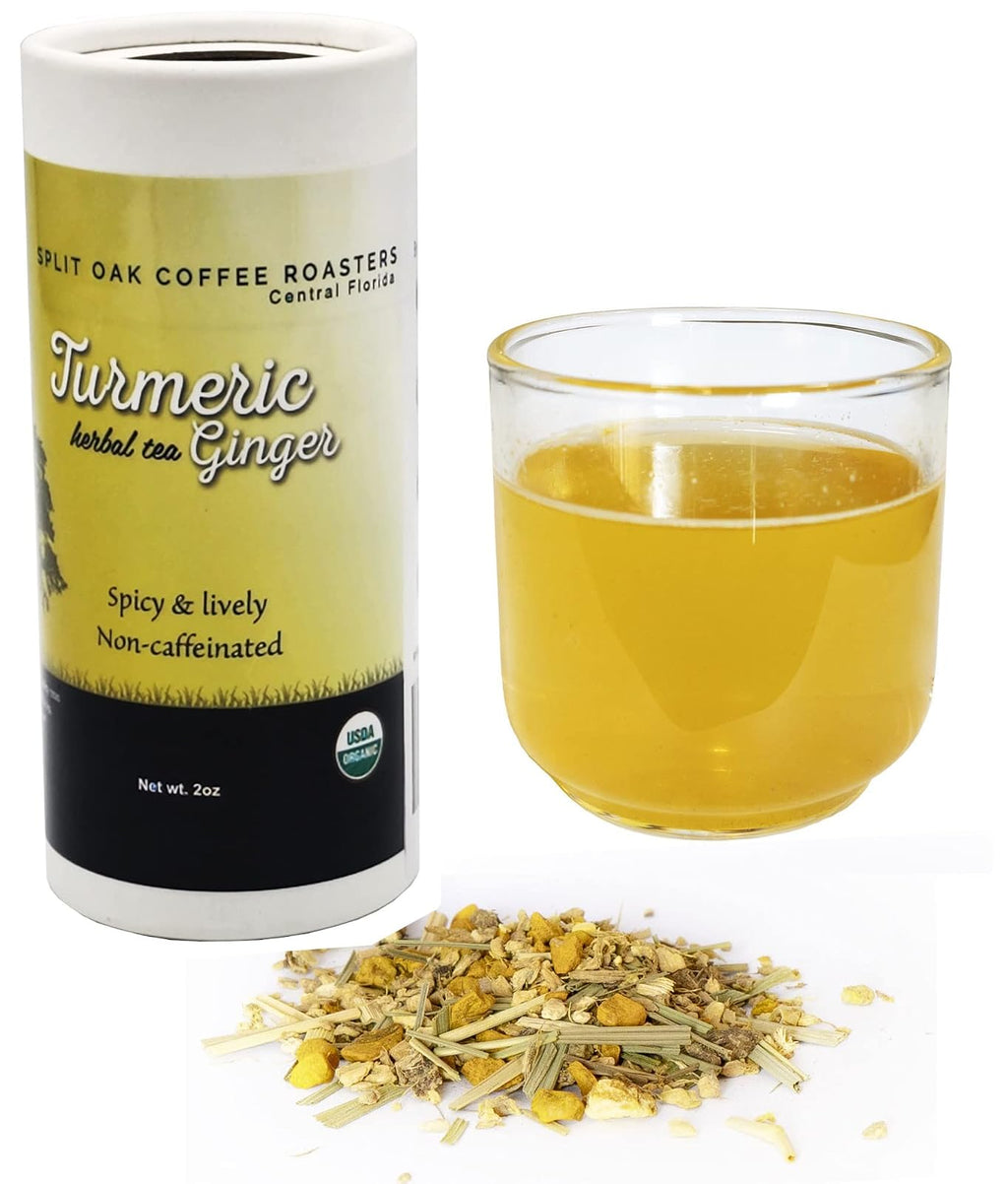 aromatic ginger turmeric tea experience