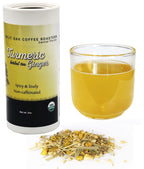 aromatic ginger turmeric tea experience
