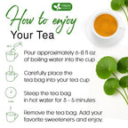 aromatic Gotu Kola leaf tea