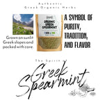 aromatic Greek spearmint tea blend