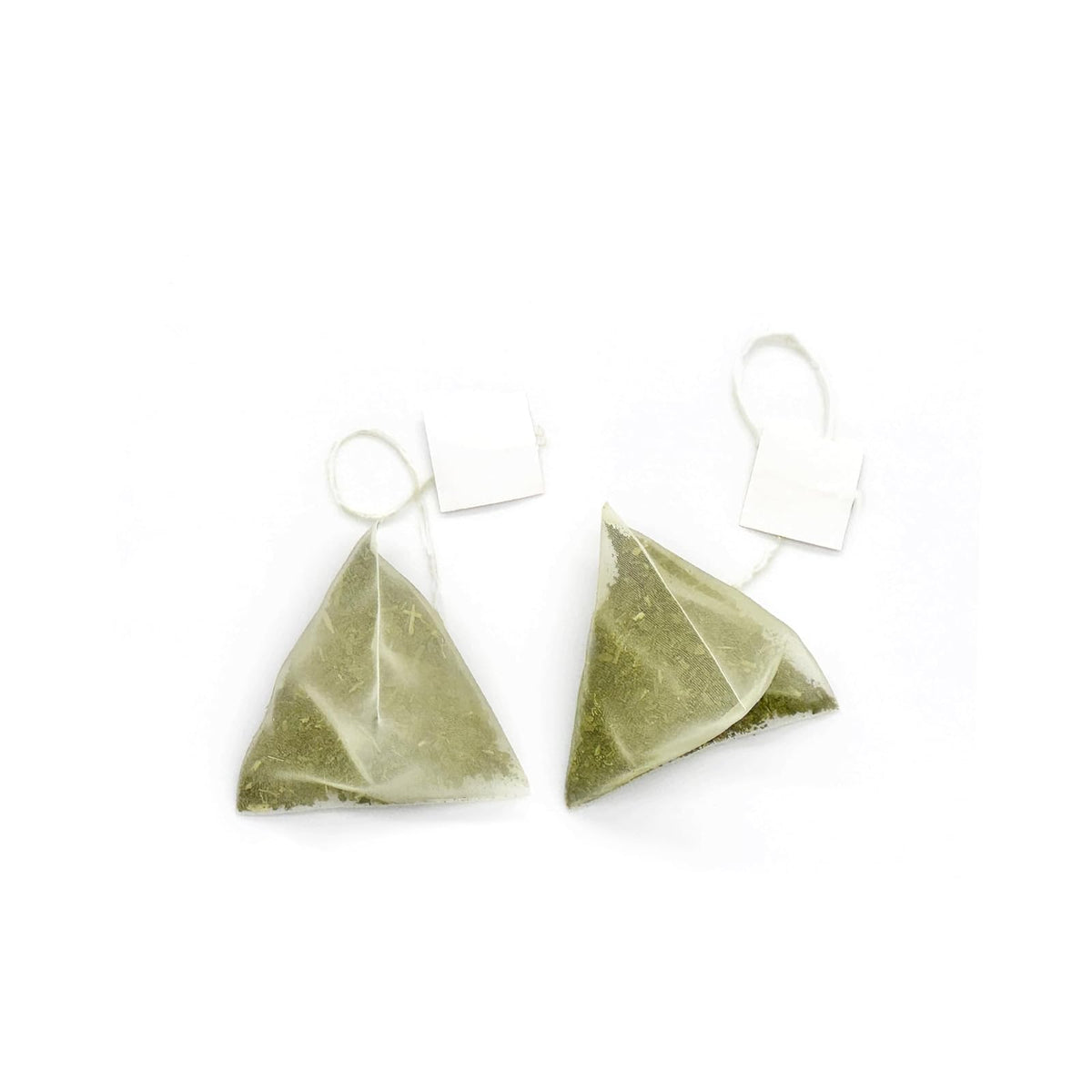 aromatic green tea pyramid bags