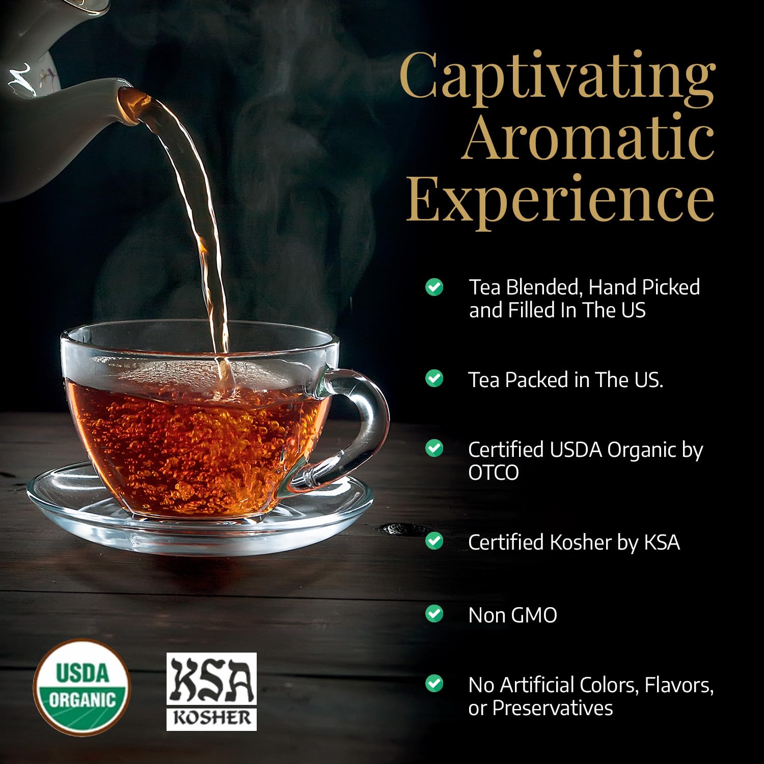 aromatic gunpowder green tea experience