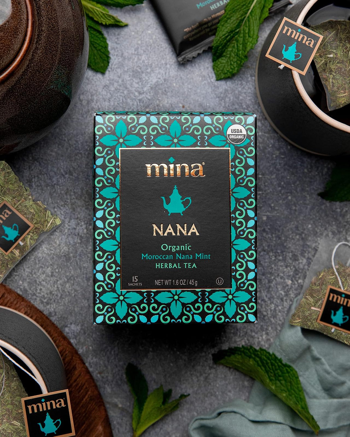 aromatic herbal detox tea experience