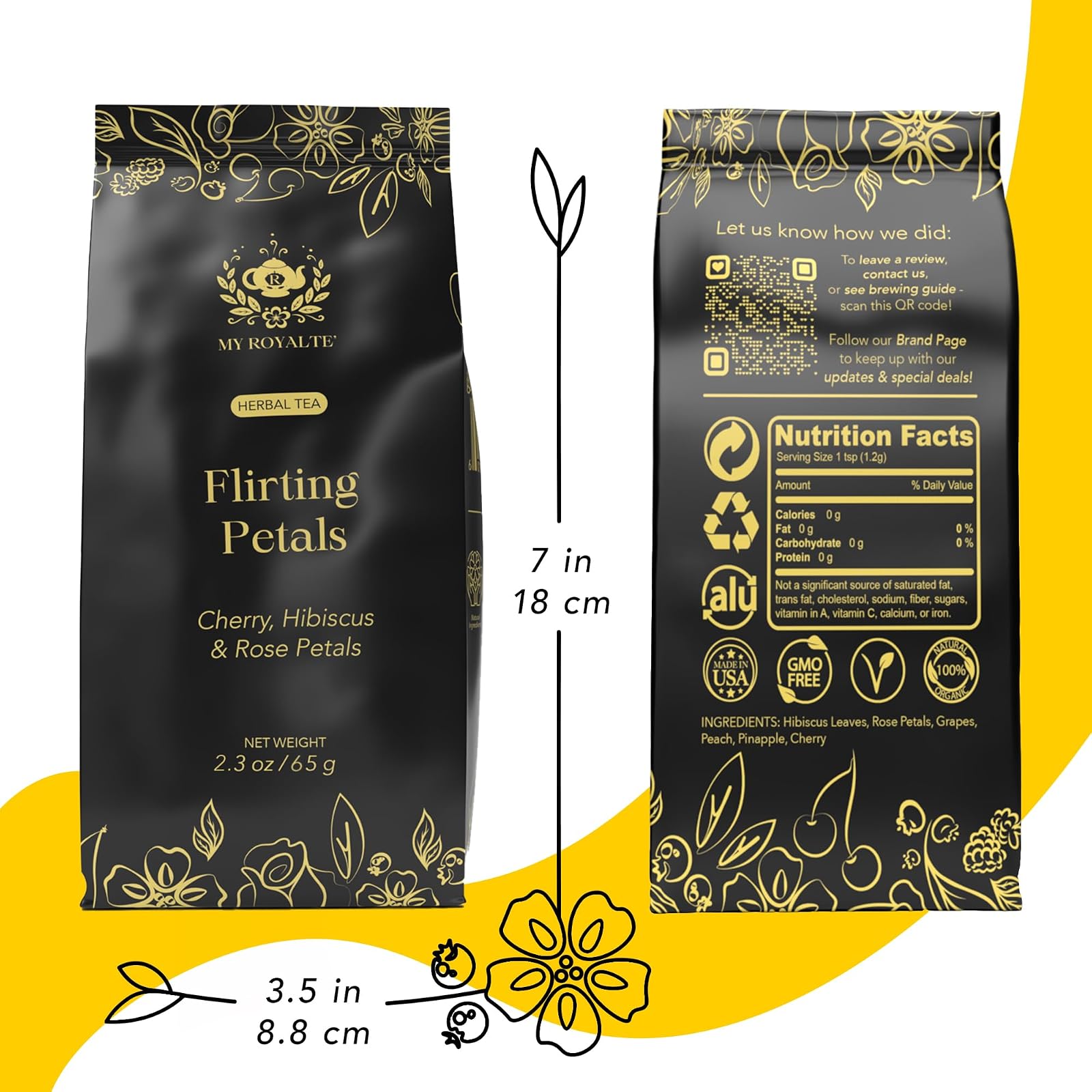 aromatic herbal detox tea