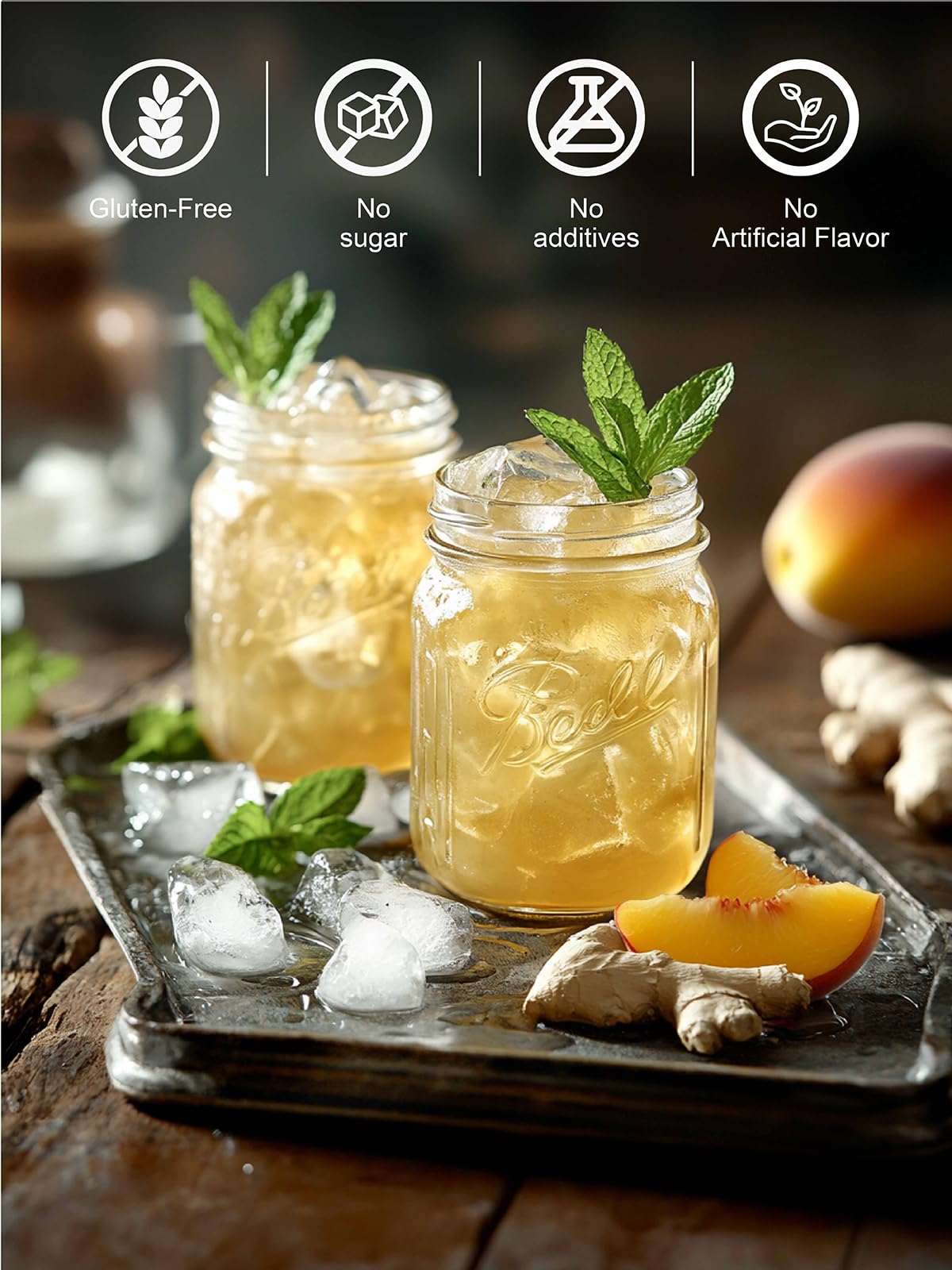 aromatic herbal infusion for wellness
