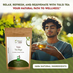 aromatic herbal infusion Pyramid Tulsi