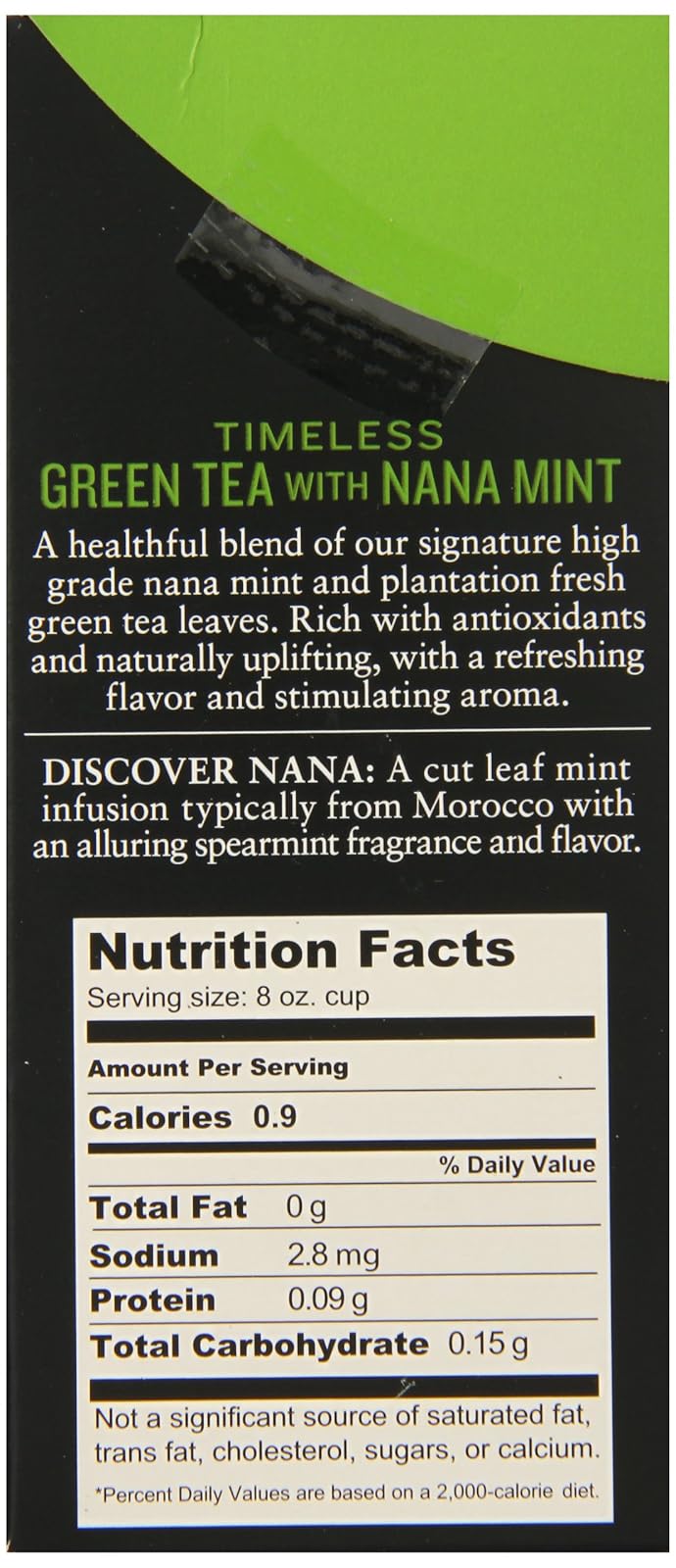 aromatic herbal infusion with mint