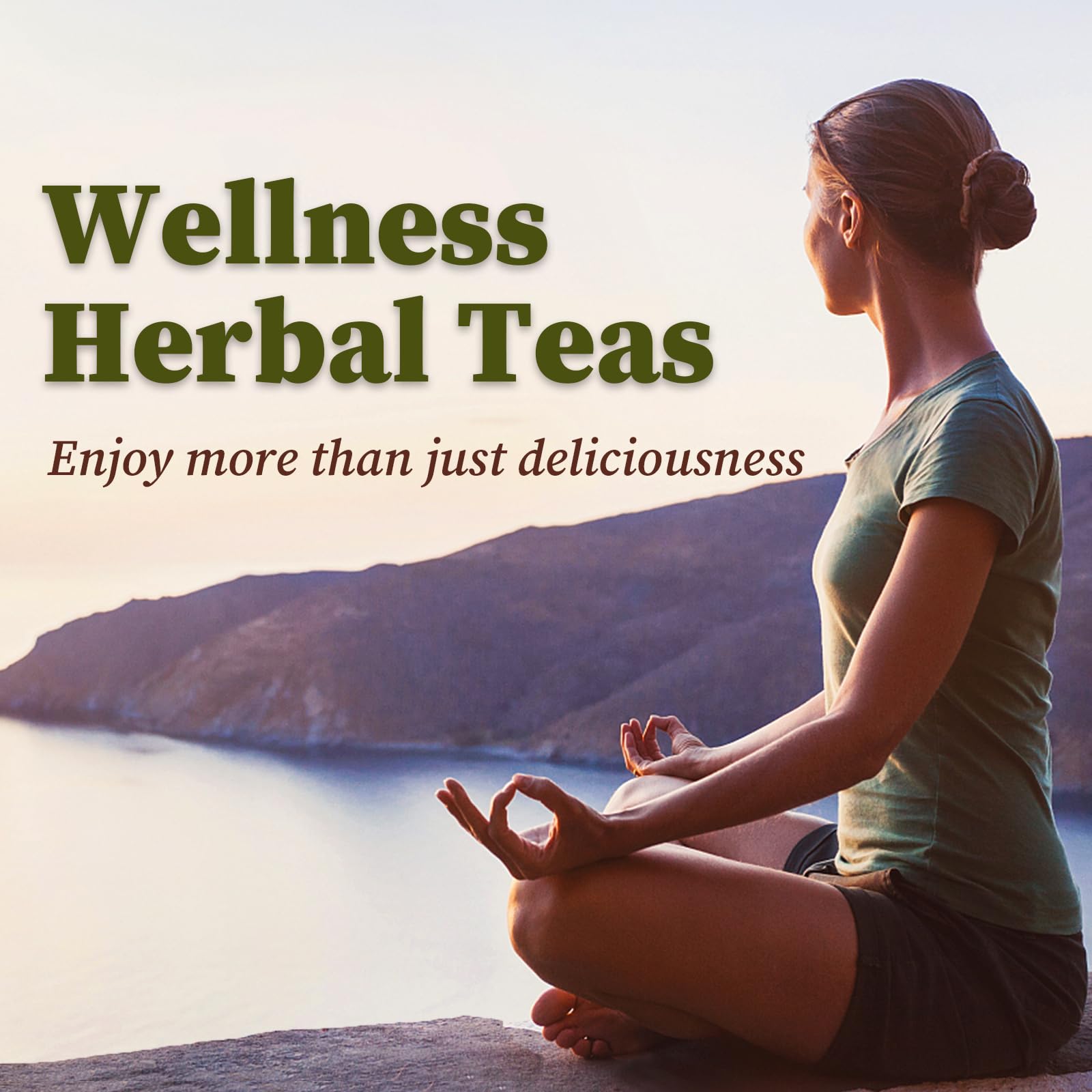 aromatic herbal tea for calming moments