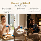 aromatic herbal tea for calming