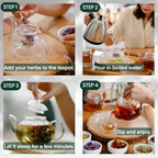 aromatic herbal tea for health