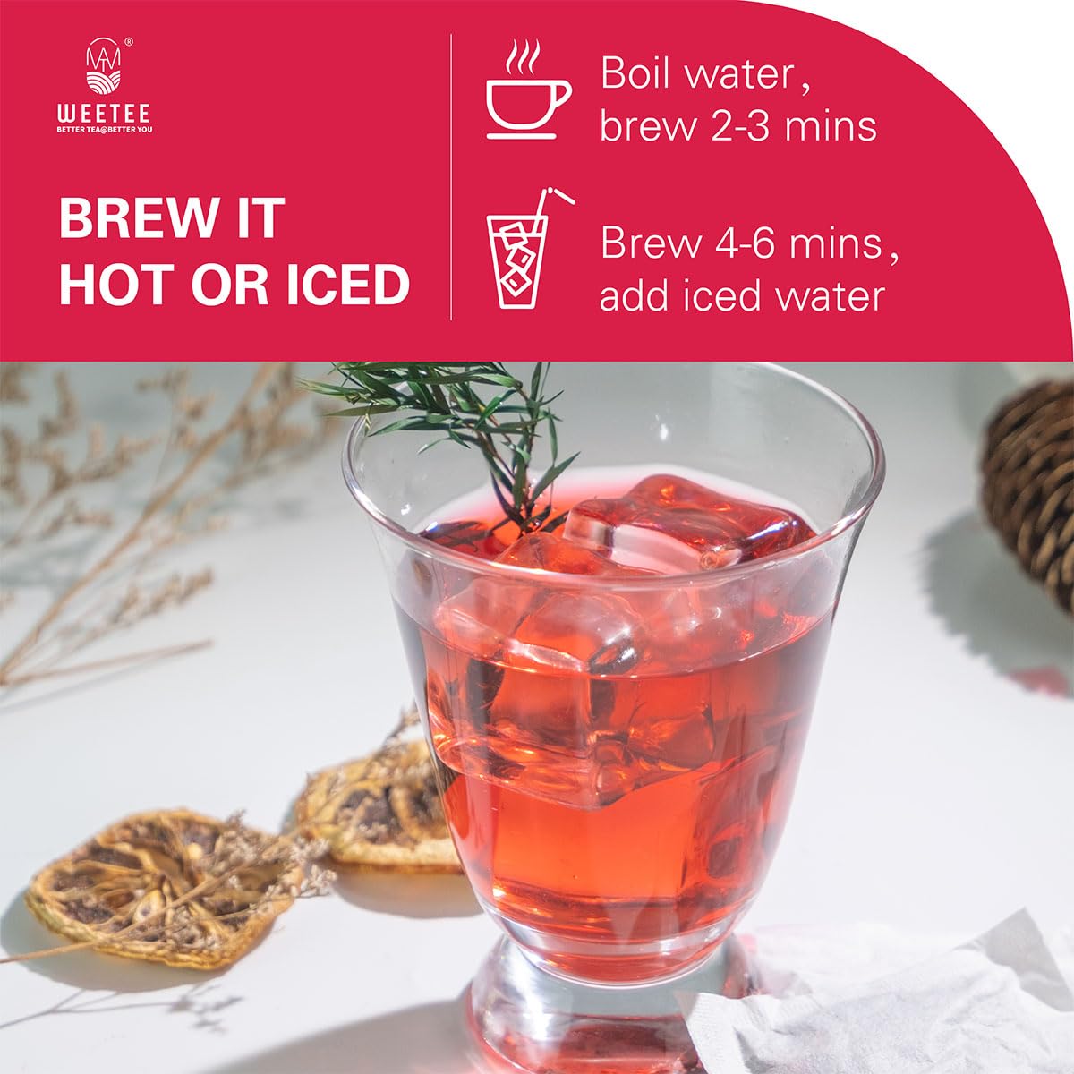 aromatic herbal tea for relaxation