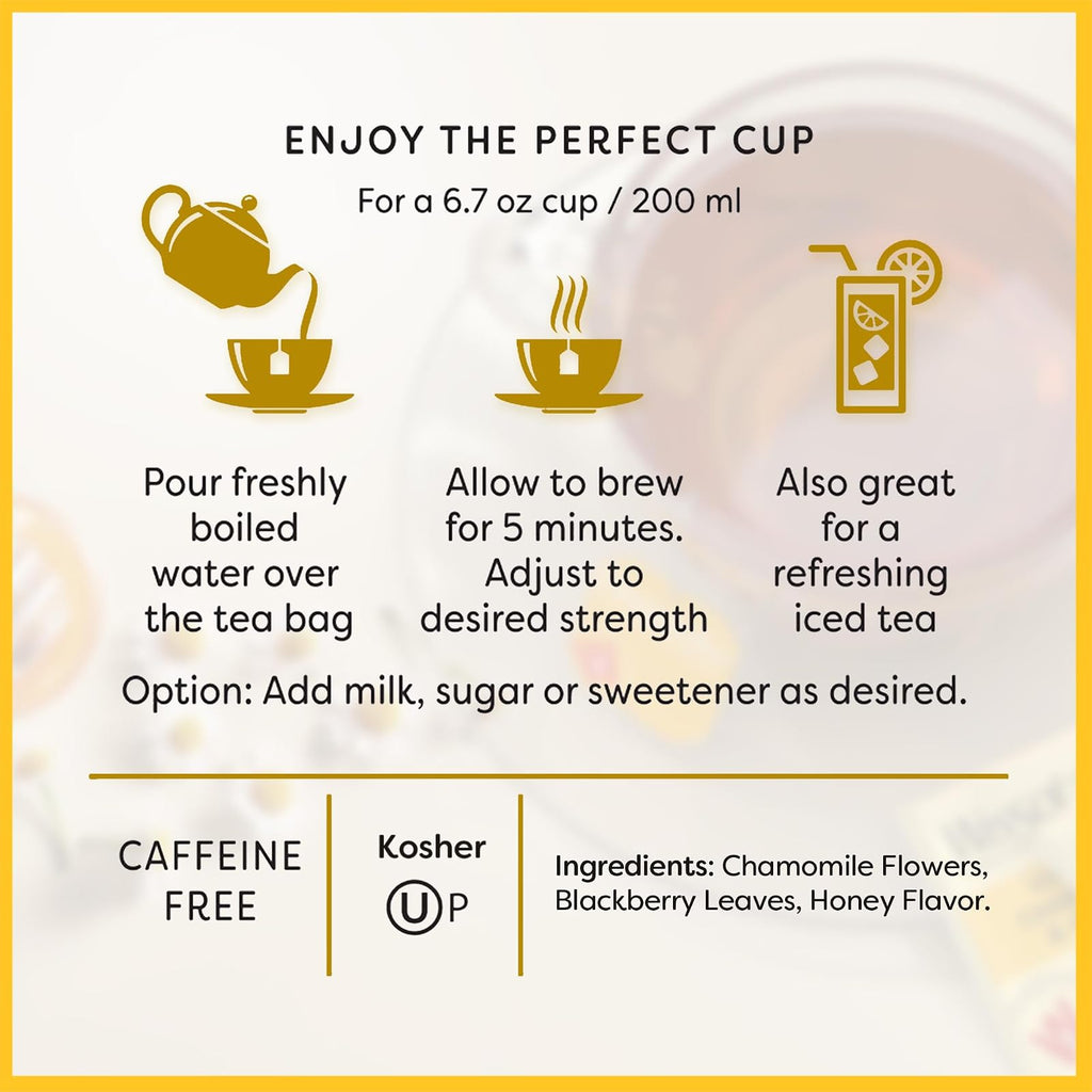 aromatic herbal tea for relaxation