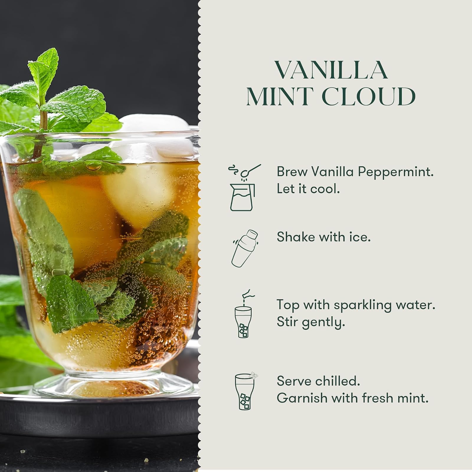 Aromatic herbal tea for relaxation