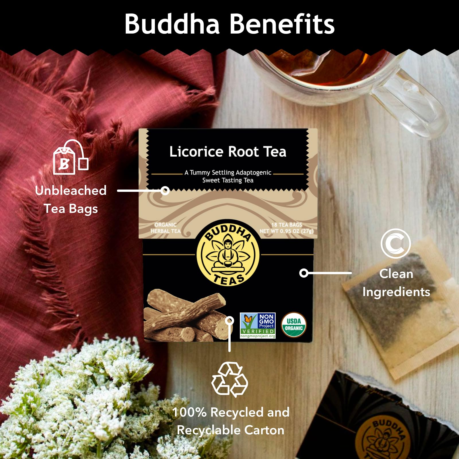 aromatic herbal tea for relaxation